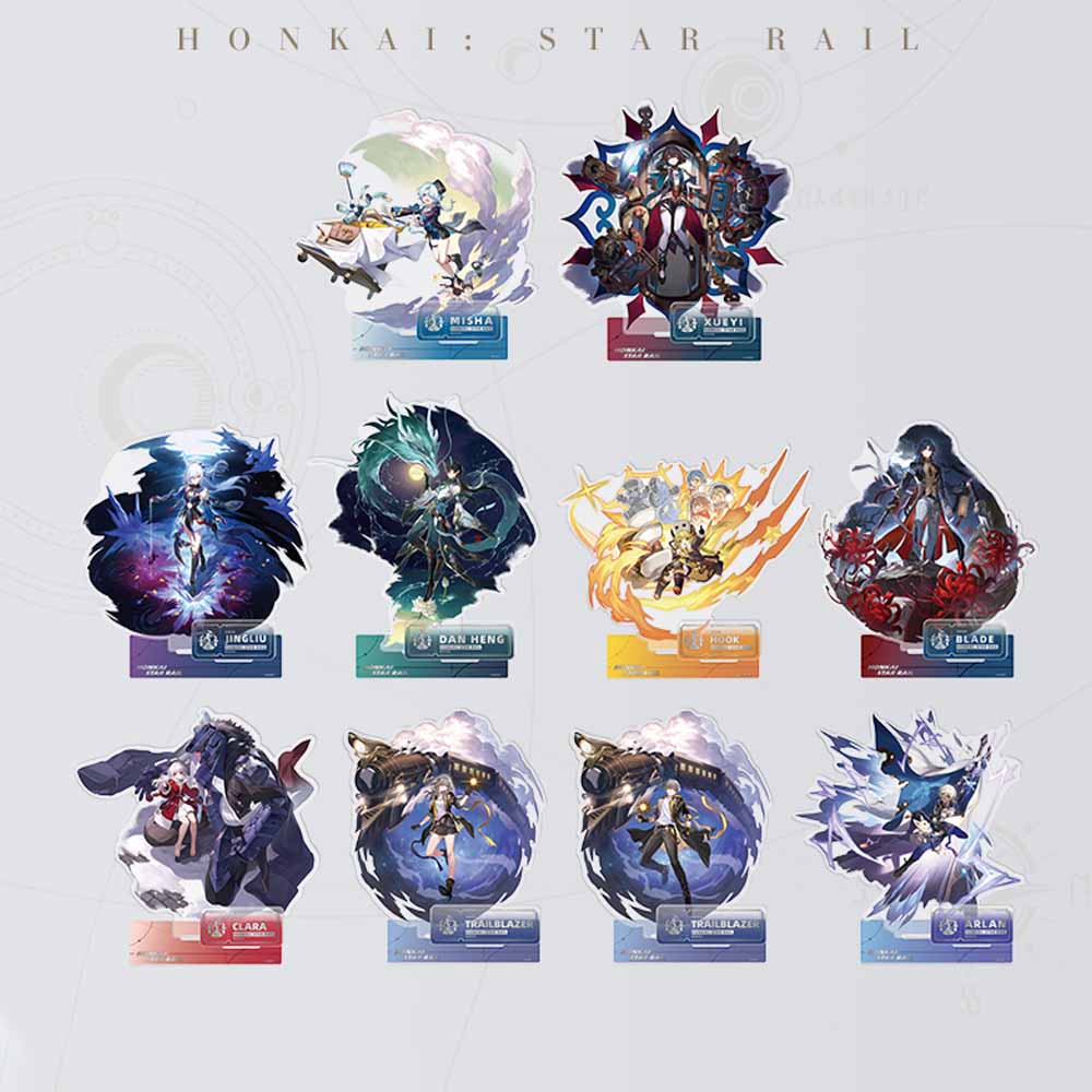 Collectible Honkai: Star Rail Acrylic Stands | Honkai Shop
