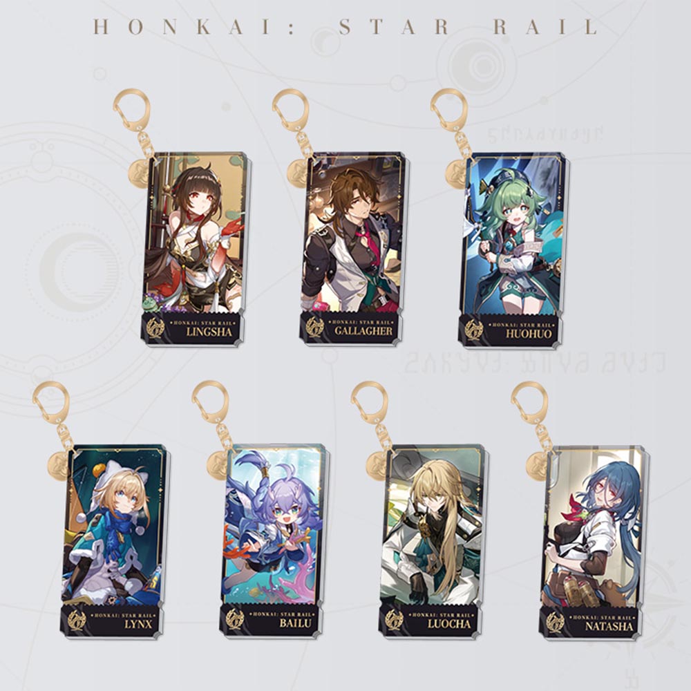 Honkai: Star Rail Abundance Path Character Keychain – Honkai Shop