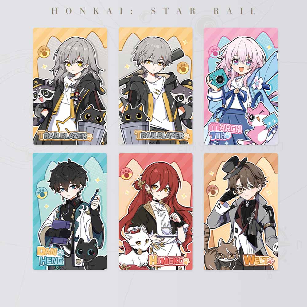 Honkai: Star Rail Little Cat Series Laser Tickets – Honkai Shop