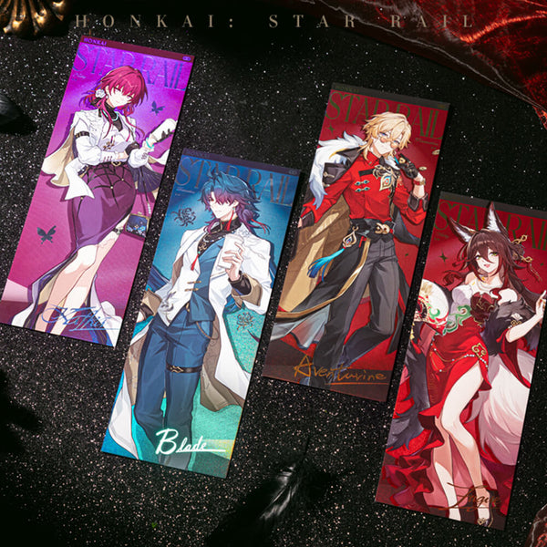 Honkai: Star Rail Train Travel Series Laser Ticket | Kafka/Aventurine ...