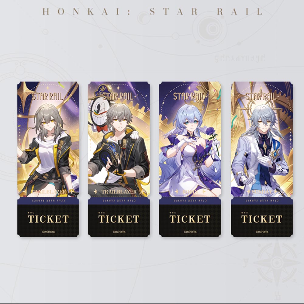 Honkai: Star Rail Autumn Celebration Series Laser Ticket – Honkai Shop