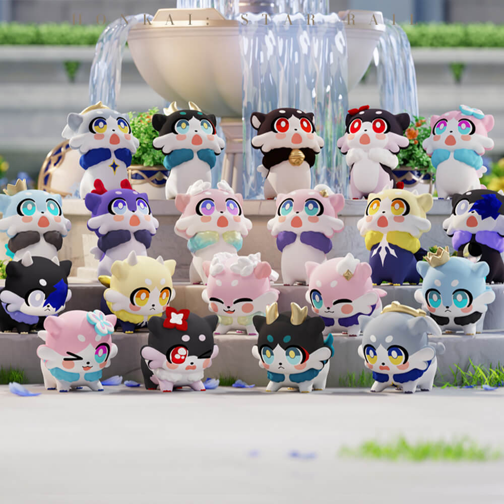 Honkai: Star Rail Awoo Awoo Series Chimera Mini Blind Bag Vol.2 ...