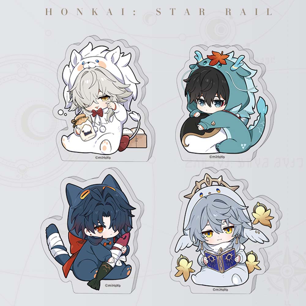 Honkai: Star Rail Boys Dormitory Series Q Version Acrylic Mini Stand ...