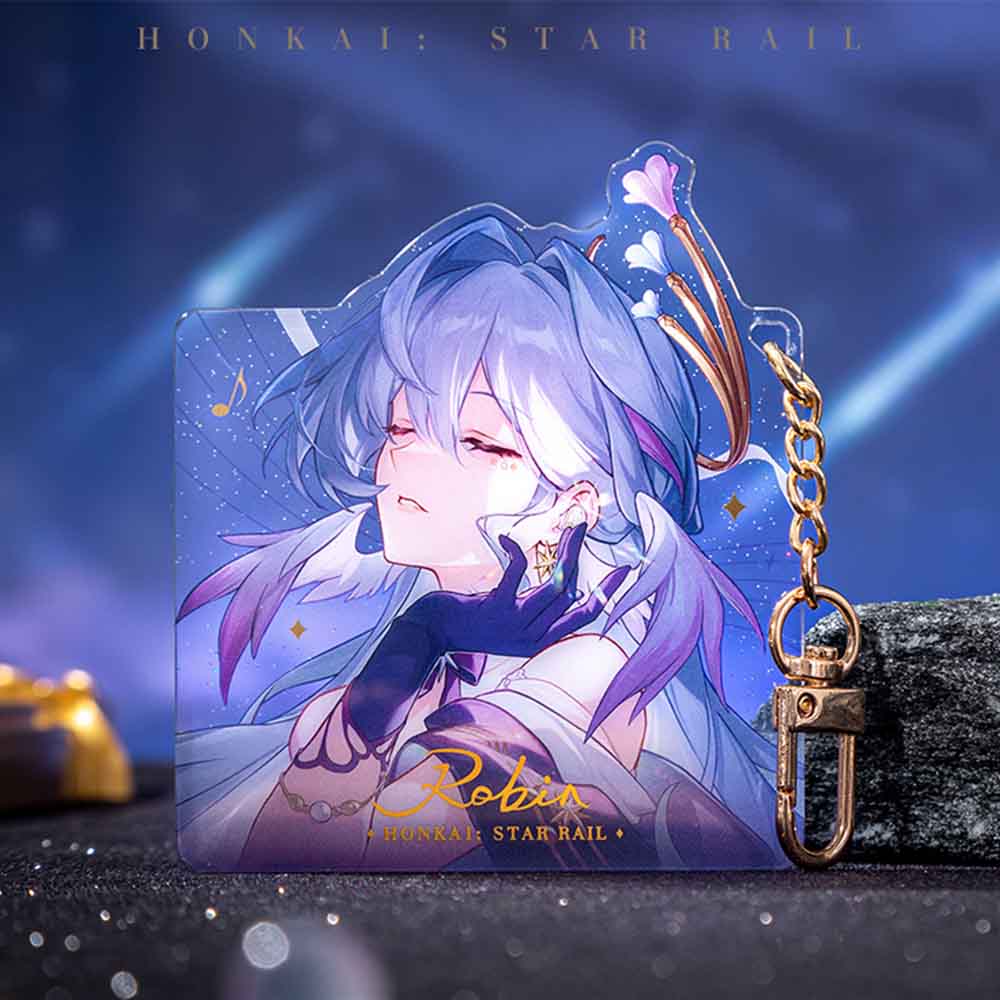 Honkai: Star Rail Echo of Stars Acrylic Keychain | Robin – Honkai Shop
