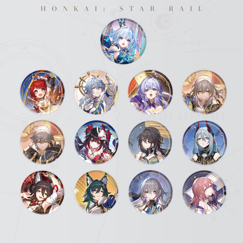 Honkai: Star Rail Character Badges | Honkai Shop