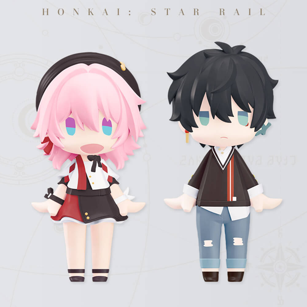 Honkai: Star Rail Hello! Good Smile Chibi Figure | Dan Heng/March 7th ...