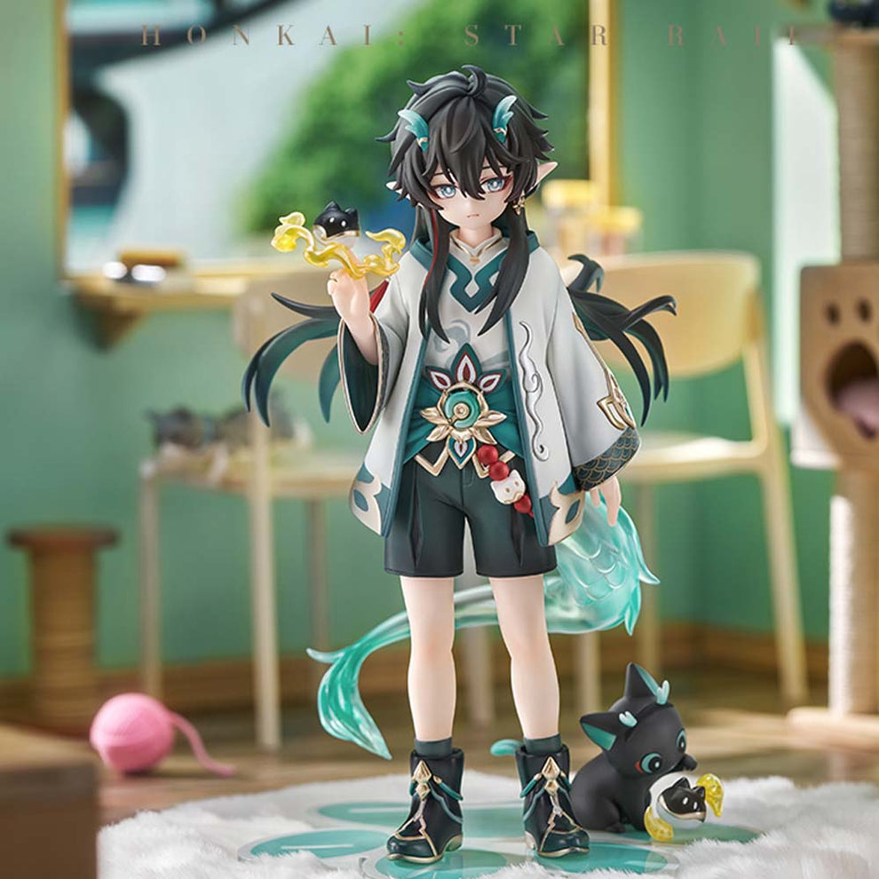Honkai: Star Rail Little Cat Series Dan Heng • Imbibitor Lunae Figure ...