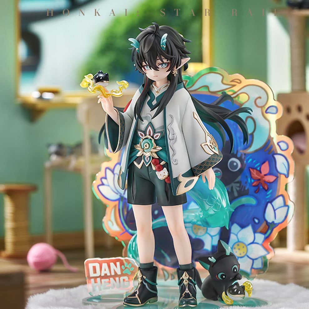 Honkai: Star Rail Little Cat Series Dan Heng • Imbibitor Lunae Figure ...