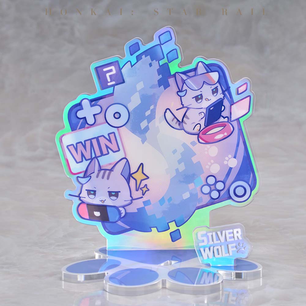 Honkai: Star Rail Little Cat Series Silver Wolf Figure – Honkai Shop