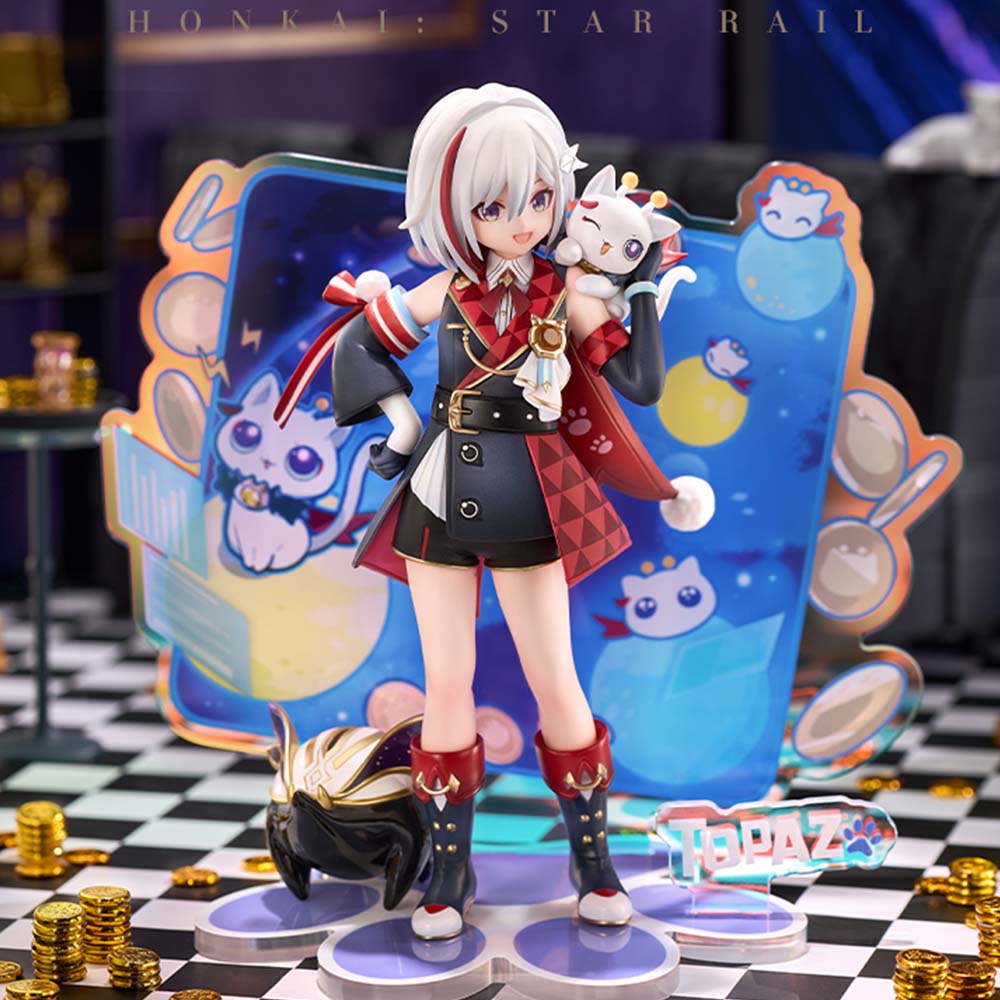 Honkai: Star Rail Little Cat Series Topaz & Numby Figure – Honkai Shop
