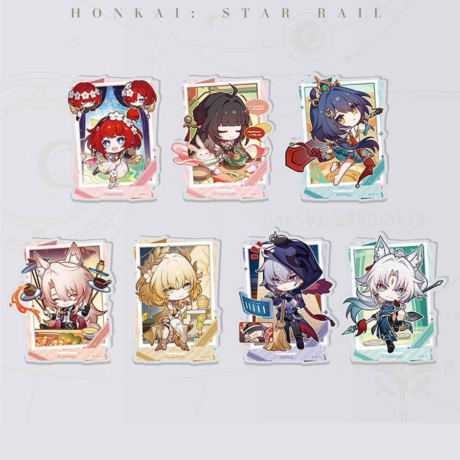 Collectible Honkai: Star Rail Acrylic Stands | Honkai Shop