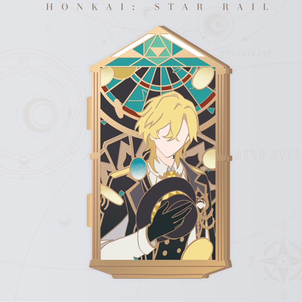 Honkai: Star Rail Stoneheart’s Oath Ring Series Metal Badges – Honkai Shop