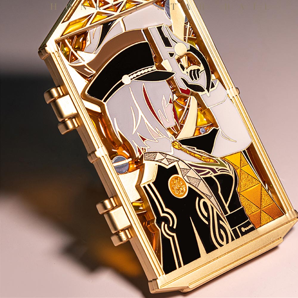 Honkai: Star Rail Stoneheart’s Oath Ring Series Metal Badges – Honkai Shop